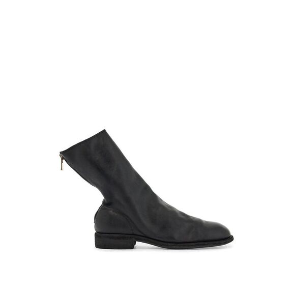 Guidi | Shoes | Guidi Mens Black Leather Boots With Zip And Leather ...